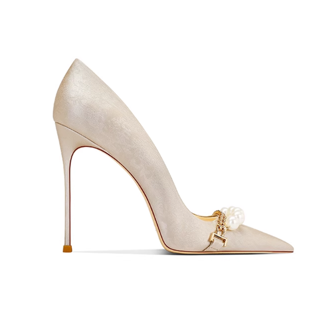 VESRI Pearl High Heels Pumps 10cm