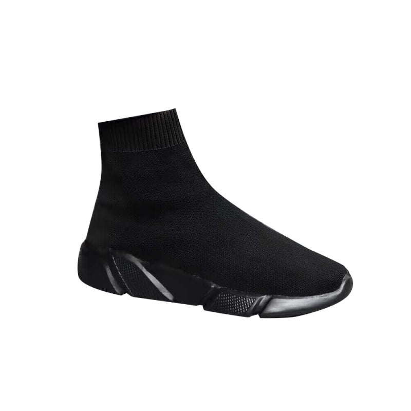 Black WOMEN - EMIGE Basic Sock Boots Sneakers | i The Label – I The Label