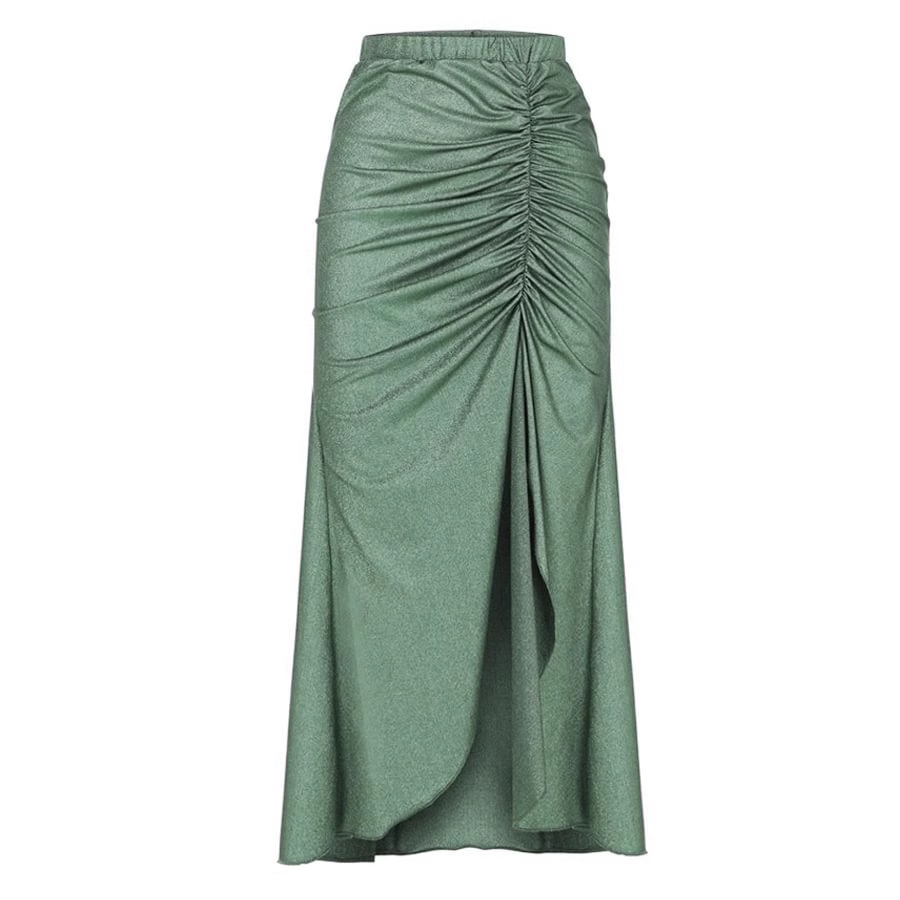 Green FEICO Slip Skirt | i The Label – I The Label