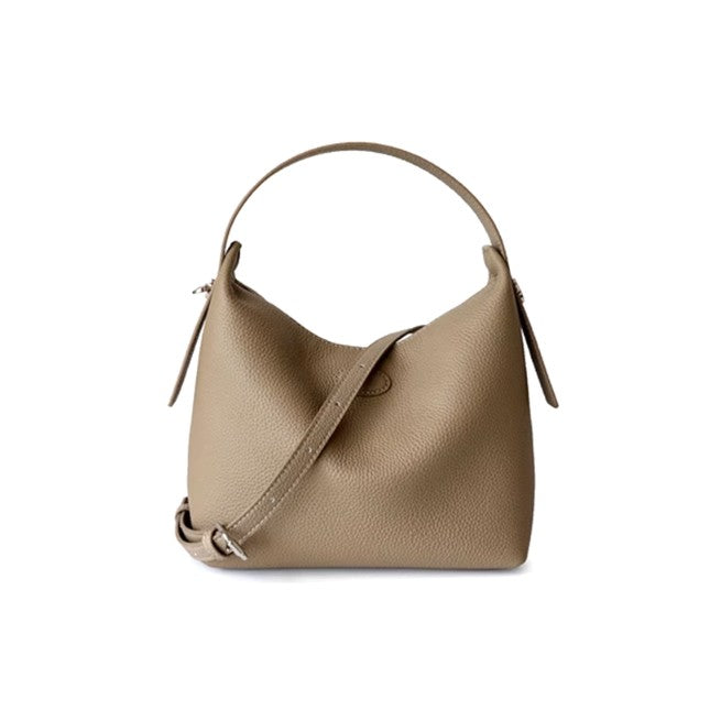 Grey JAKIL Leather Tote Bag | i The Label – I The Label