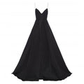 Black ALEDA Slip Maxi Evening Dress Gown | i The Label – I The Label